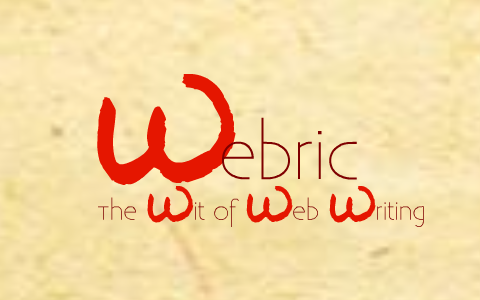 Webric Presentation by Webric Writing ... the new way! on Prezi