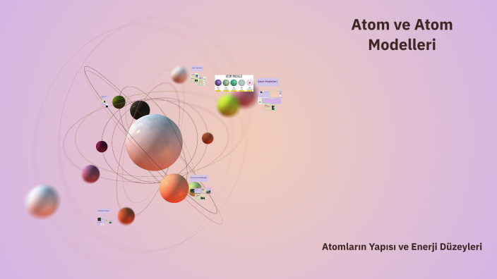 Atom ve Atom Modelleri by Feyza Hepdemir on Prezi
