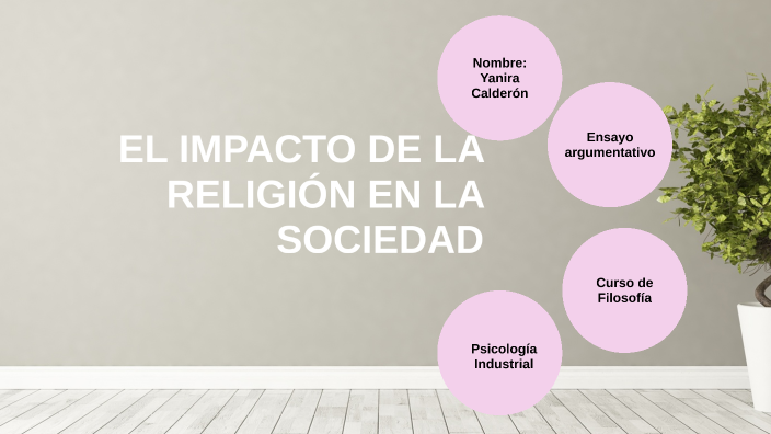 El impacto de religión en la sociedad by KAREN YANIRA CALDERON ...