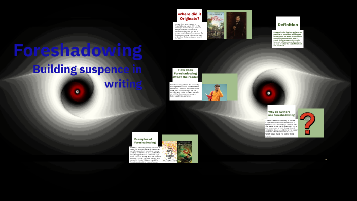 The Art of Foreshadowing by c l on Prezi
