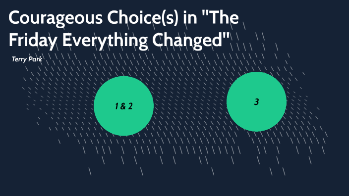 Terry - Individual Prezi Presentation on "The Friday Everything Changed ...