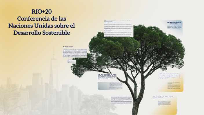 RIO+20 Conferencia de las Naciones Unidas sobre el Desarrollo ...