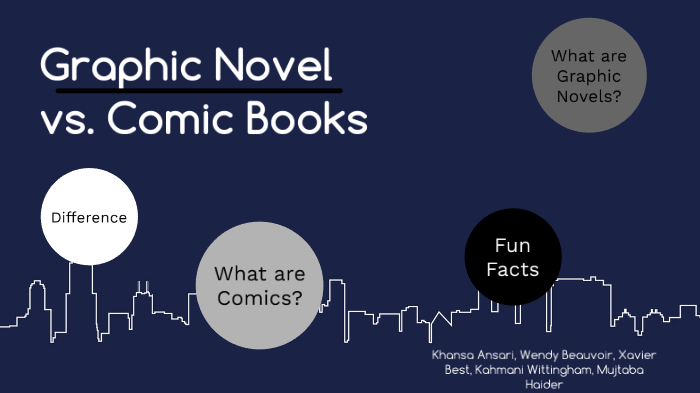 Graphic Novel vs. Comic Book by WENDY BEAUVAIS on Prezi