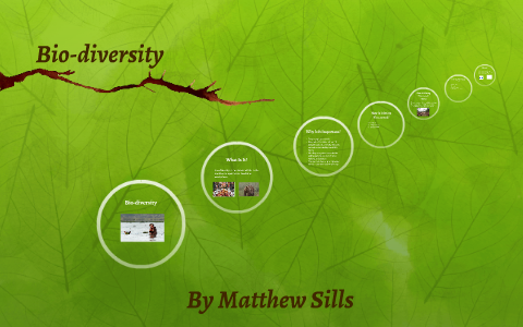 Bio-diversity by: Matthew Sills by Matthew Sills on Prezi