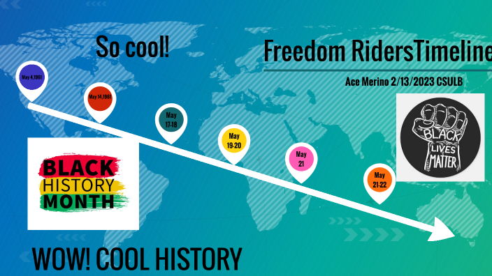 The Freedom Riders timeline Ace Merino by Ace Merino on Prezi