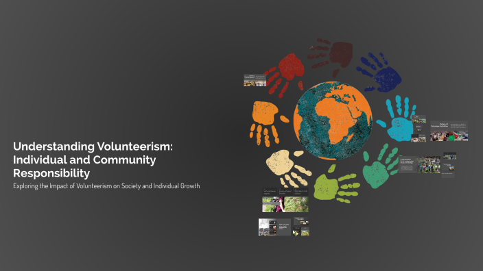 Understanding Volunteerism: Individual and Community Responsibility by ...
