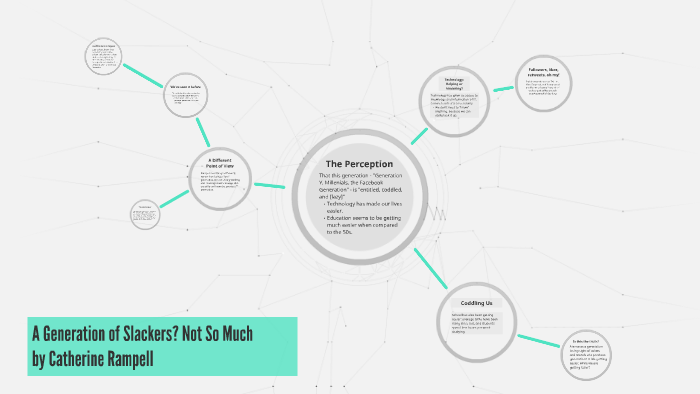 A Generation of Slackers? Not So Much by Luis Garza on Prezi