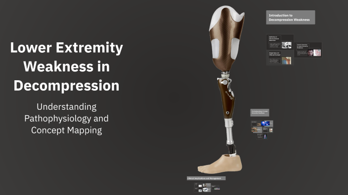 Lower Extremity Weakness in Decompression by on Prezi