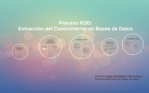 Proceso KDD () by Julio Anthony Aragon Hernandez on Prezi