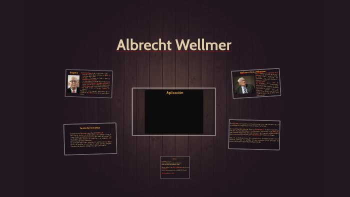 Albrecht Wellmer by Fernanda Arellano on Prezi