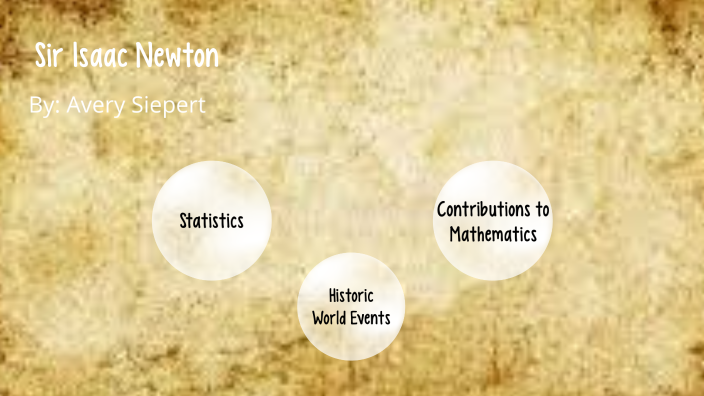 Sir Isaac Newton presentation by Avery Siepert on Prezi