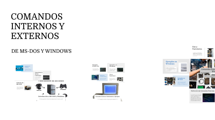 COMANDOS INTERNOS Y EXTERNOS by Ashely Moreira on Prezi