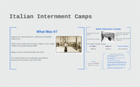 Italian Internment Camps by Jayna Ahsaf on Prezi