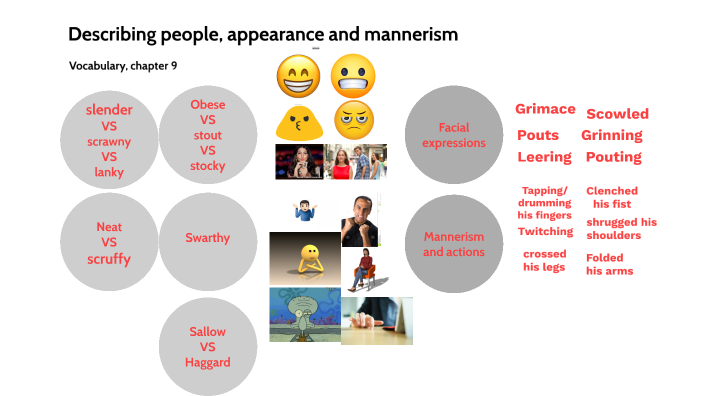Describing people, appearance and mannerism by Alessandro Motta Brito ...