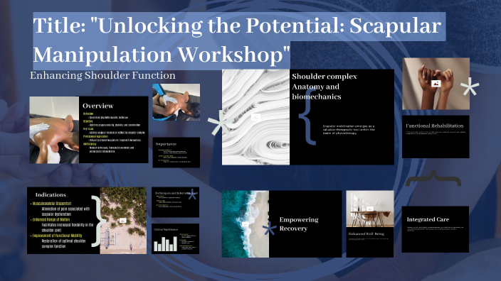 Scapular Mobilization Technique By National Athletics Development On Prezi