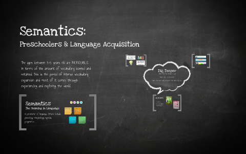 Semantics: Preschool by Nicolle Wilson on Prezi