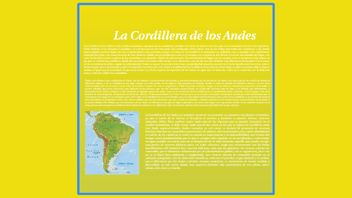 La Cordillera de los Andes by priscila c