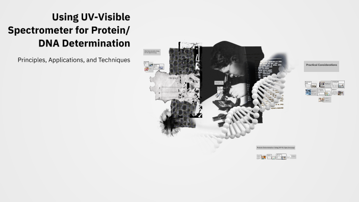 Using UV-Visible Spectrometer for Protein/DNA Determination by Ryan ...