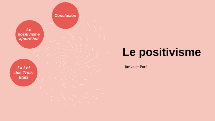 Positivisme by Janka Menard on Prezi