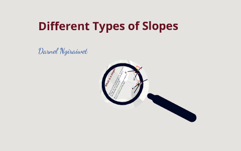 Different types of slopes by Darnel Ngiraiwet on Prezi