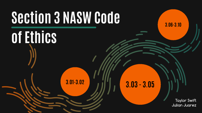 section 3 NASW Code of ethics by Julian Juarez on Prezi