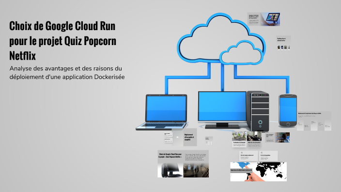 Choix de Google Cloud Run pour le projet Quiz Popcorn Netflix by Bob nerval Bassounga on Prezi