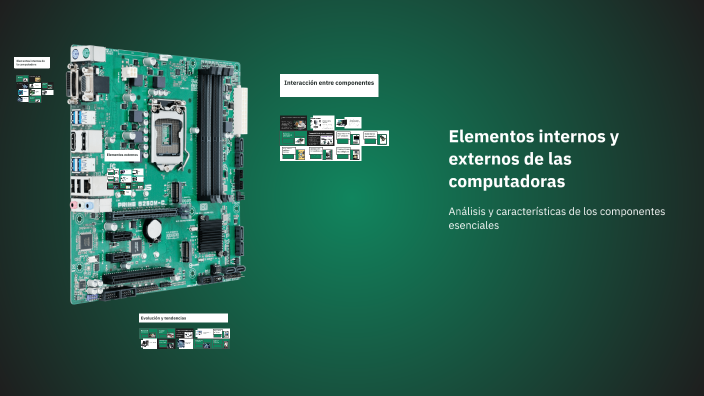 Elementos internos y externos de las computadoras by Fernanda López on Prezi