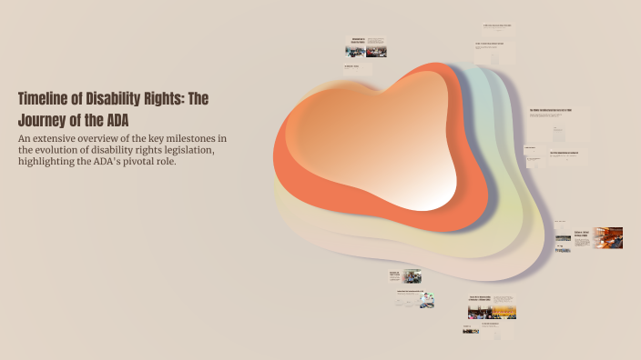 Timeline of Disability Rights: The Journey of the ADA by Matt Dollar on ...