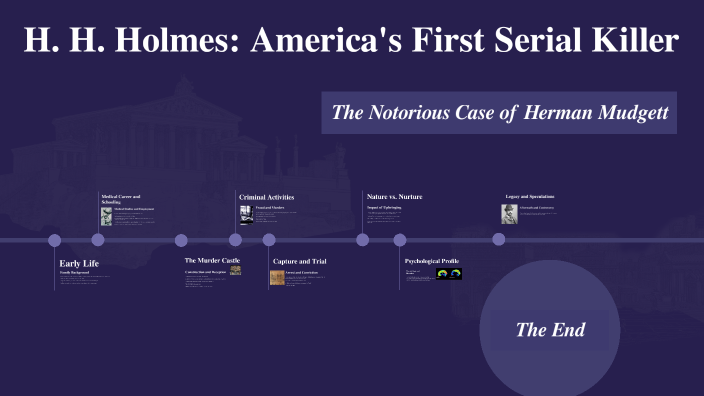 H. H. Holmes: America's First Serial Killer by Preston Taylor on Prezi