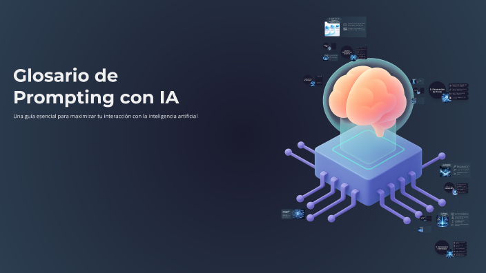 Glosario de Prompting con IA by Jonathan Steven Villamil Pachon on Prezi