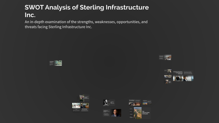 SWOT Analysis of Sterling Infrastructure Inc. by Prachi Bagul on Prezi