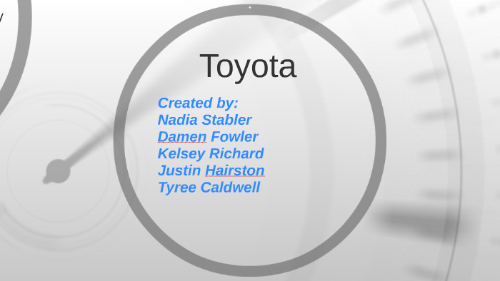 Toyota running on Linux by Nadia S on Prezi