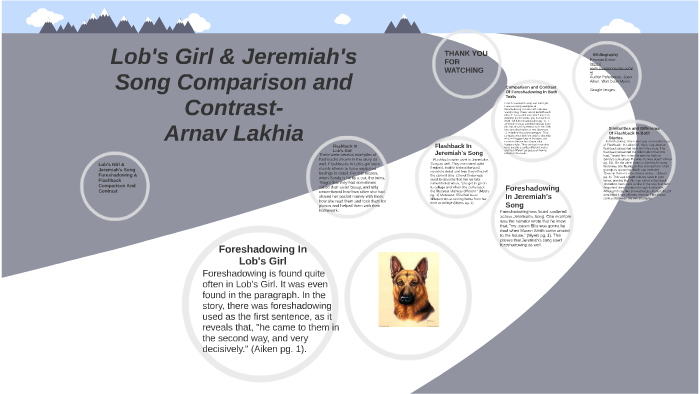 Lob's Girl & Jeremiah's Song by Arnav Lakhia