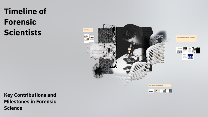 Timeline of Forensic Scientists by Houston Heath on Prezi