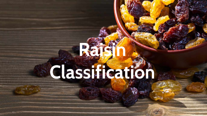 Raisin Classification by Noura Elmamlouk on Prezi