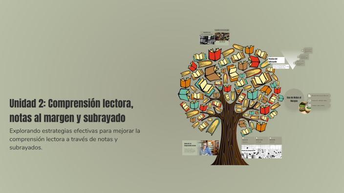Unidad 2: Comprensión lectora, notas al margen y subrayado by Luis ...