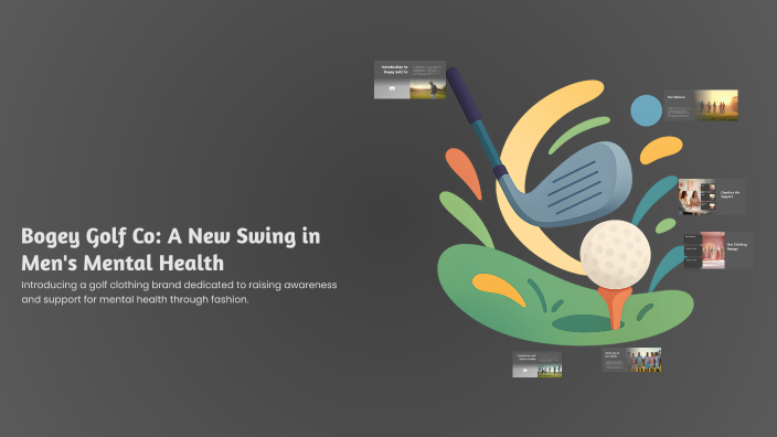 Bogey Golf Co: A New Swing in Men's Mental Health by Cameron Beaton on ...