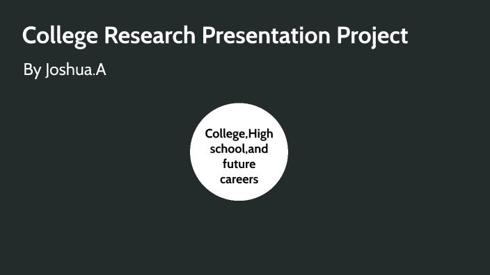 College Research Project Pt.1 by Joshua Alvarenga on Prezi