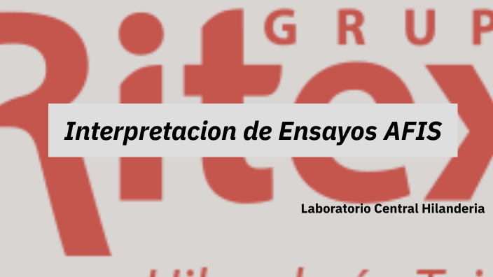 Ensayos AFIS y Conceptos by RODRIGO SAAD on Prezi