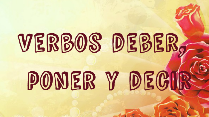 verbo deber (SEA) by Esmi Viccina