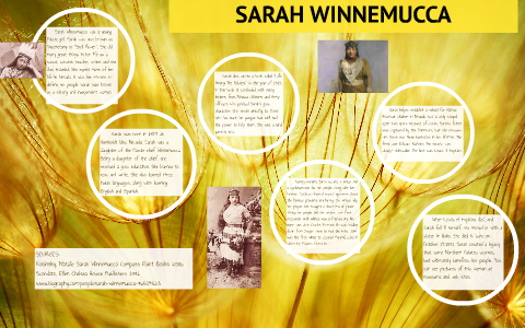SARAH WINNEMUCCA by Trinity Lively on Prezi