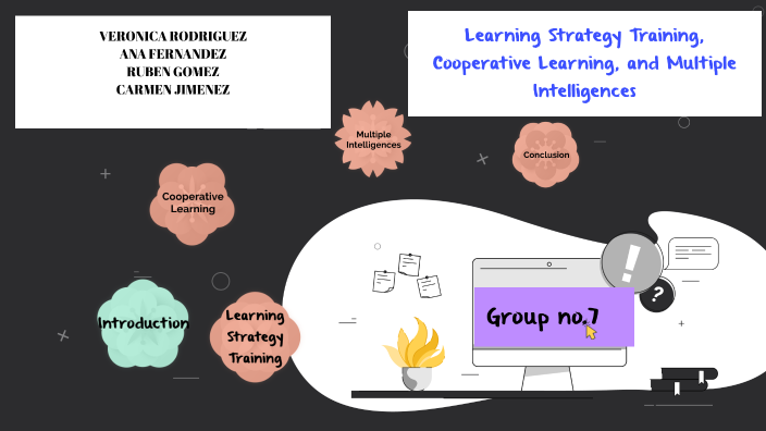 Learning strategy Training, Cooperative Learning, and Multiple ...
