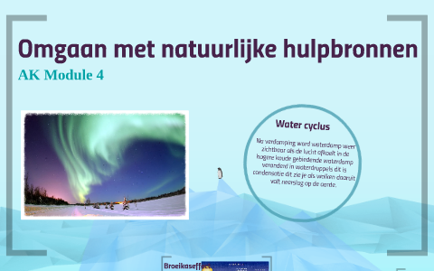omgaan met natuurlijke hulpbronnen by arthur van tol on Prezi