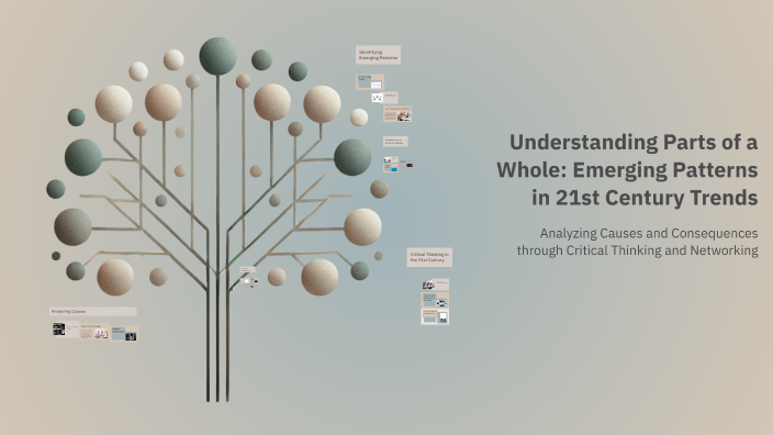 Understanding Parts of a Whole: Emerging Patterns in 21st Century ...