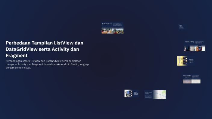 Perbedaan Tampilan ListView dan DataGridView serta Activity dan ...