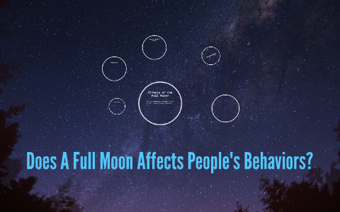 A Full Moon Affects People's Behaviors by Holley Barker on Prezi