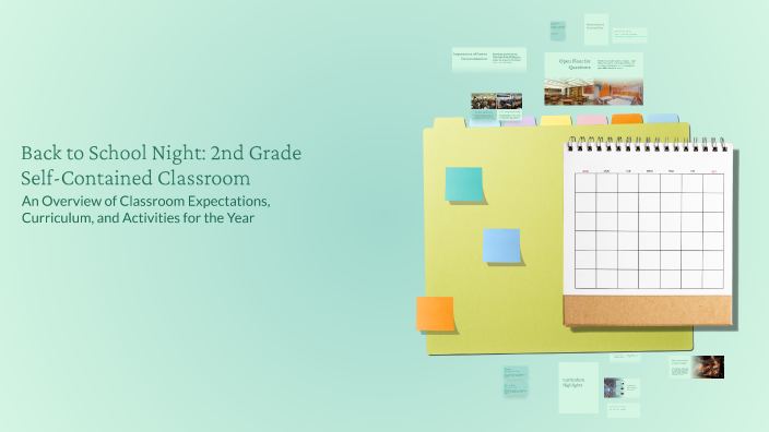 Back to School Night: 2nd Grade Self-Contained Classroom by James ...