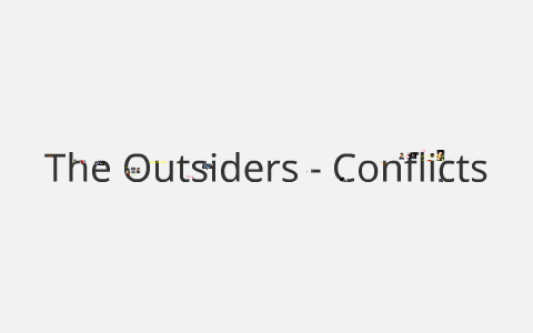The outsiders - Conflicts by Mathilde Facal