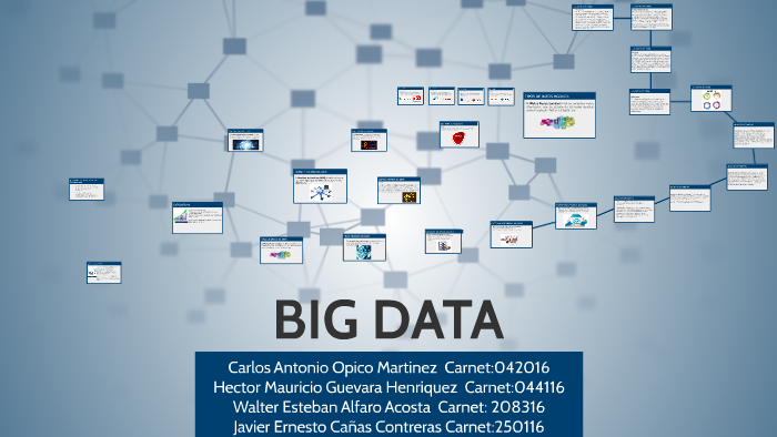 BIG DATA DEFINICION Y EJEMPLOS by hector guevara on Prezi