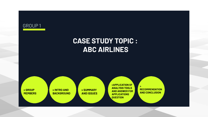 Case Study ABC Airlines by Khairul Najmuddin Abd Majid on Prezi